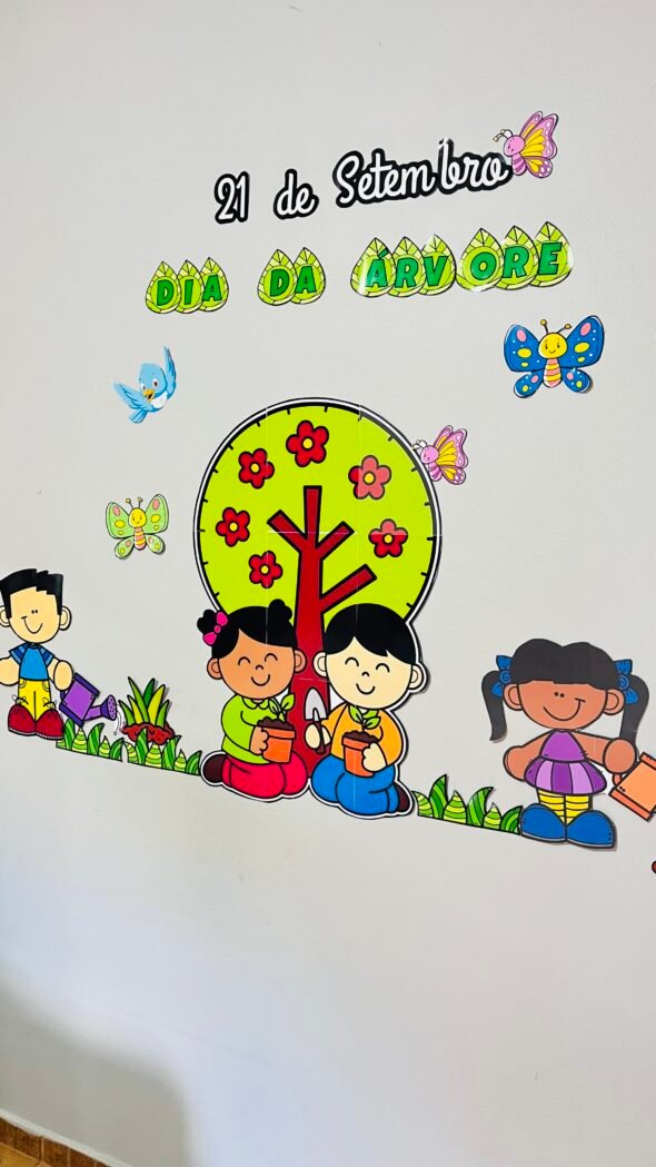 Painel Dia da Árvore – Criar e Alfabetizar